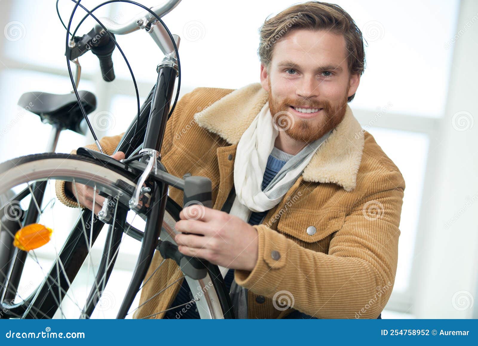 Happy Man with Open Padlock Stock Photo - Image of connection, online ...