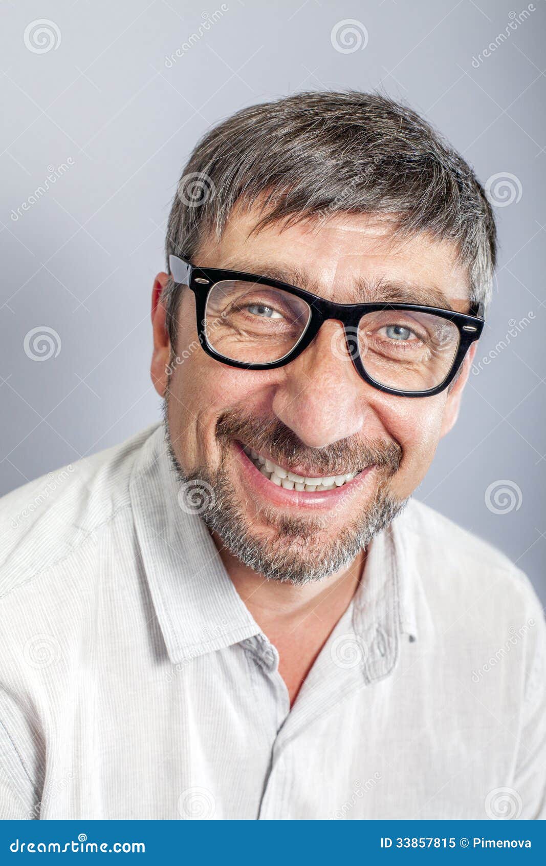 Happy man portrait stock image. Image of happy, camera - 33857815
