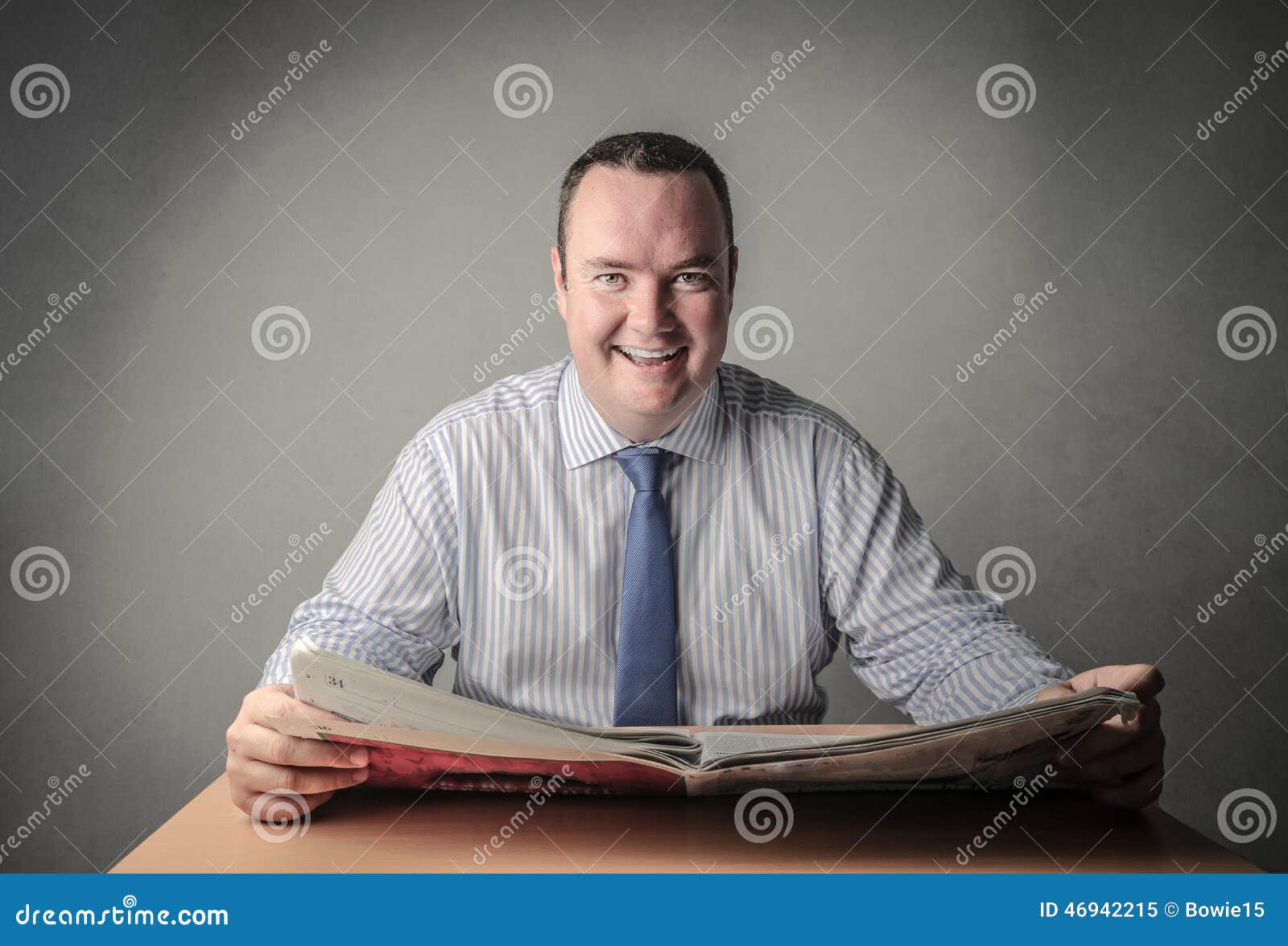 Happy Man Reading the Newspaper Stock Image - Image of money, finance ... Happy Man Reading the Newspaper Stock Image - Image of money, finance ...