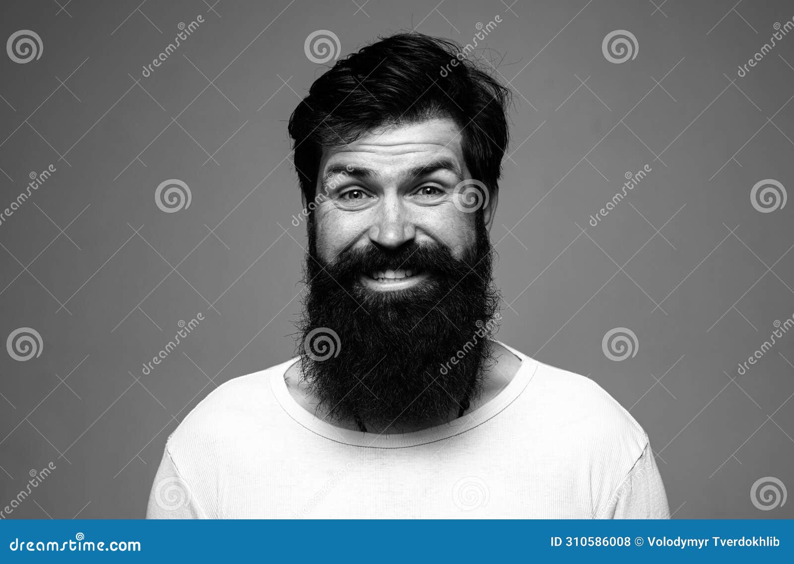 Happy Man Smile Face Handsome Smiling Young Guy Positive Human Facial
