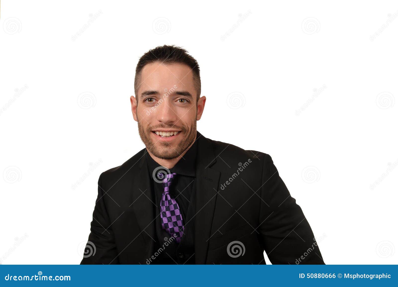 Happy man in a suit stock photo. Image of smiling, caucasian - 50880666