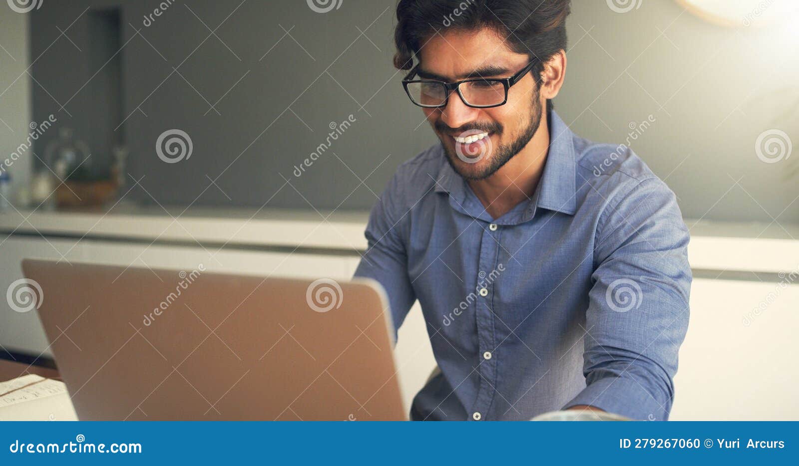 Happy Man, Teacher and Laptop in Classroom for Education, Elearning and ...