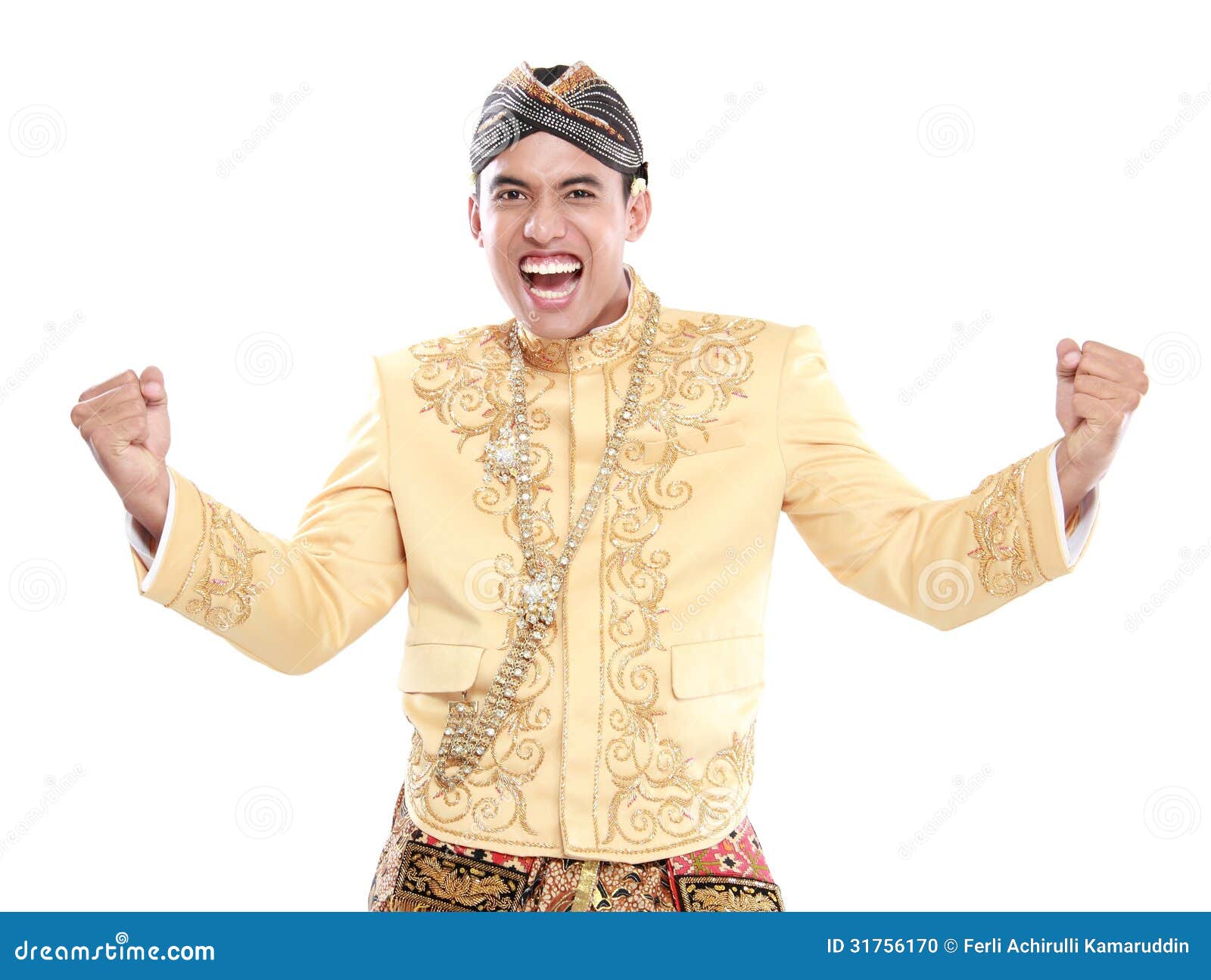 Happy Man Wearing Traditional Java Photos - Free & Royalty-Free Stock ...