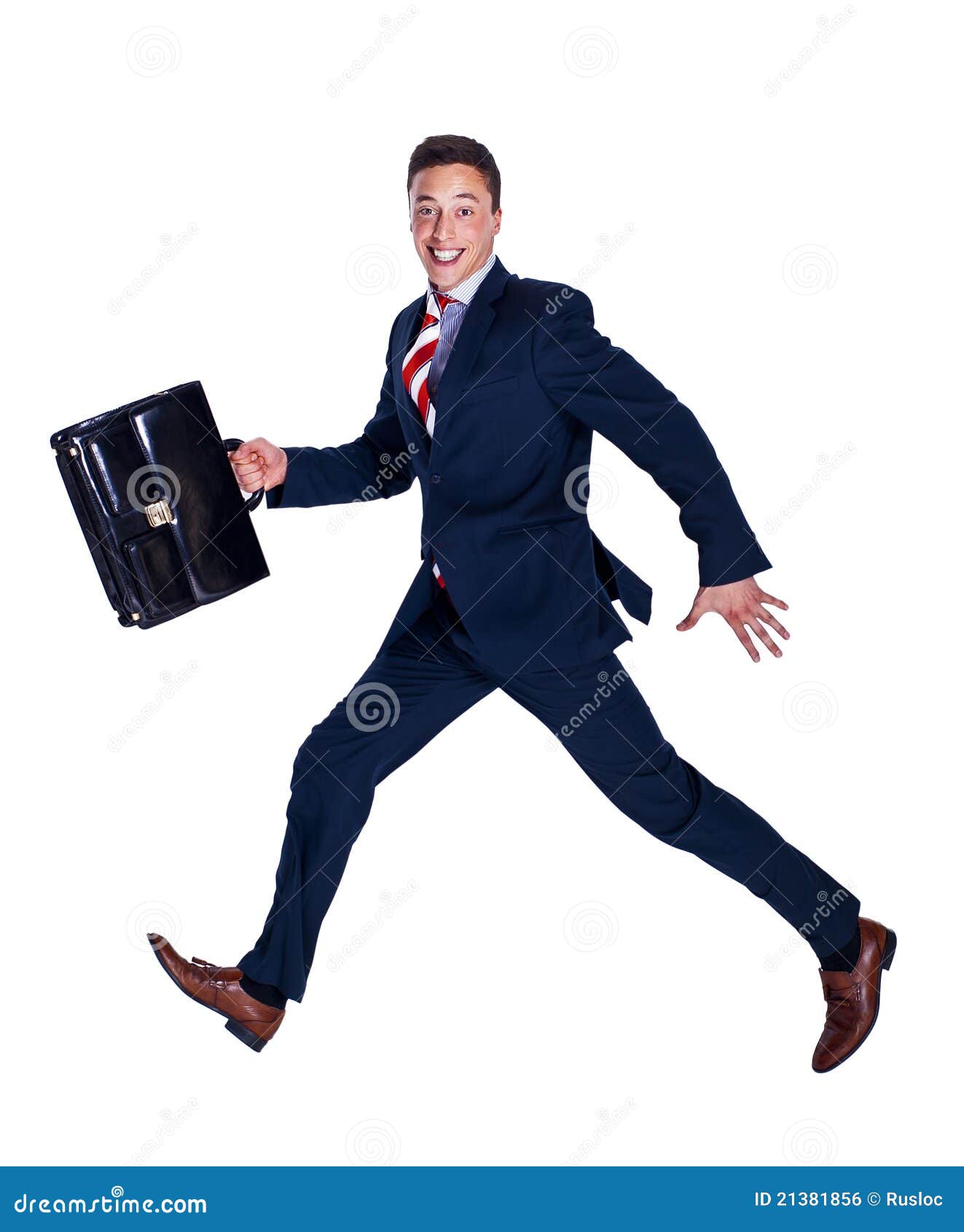 Happy manager running stock photo. Image of hold, partner - 21381856
