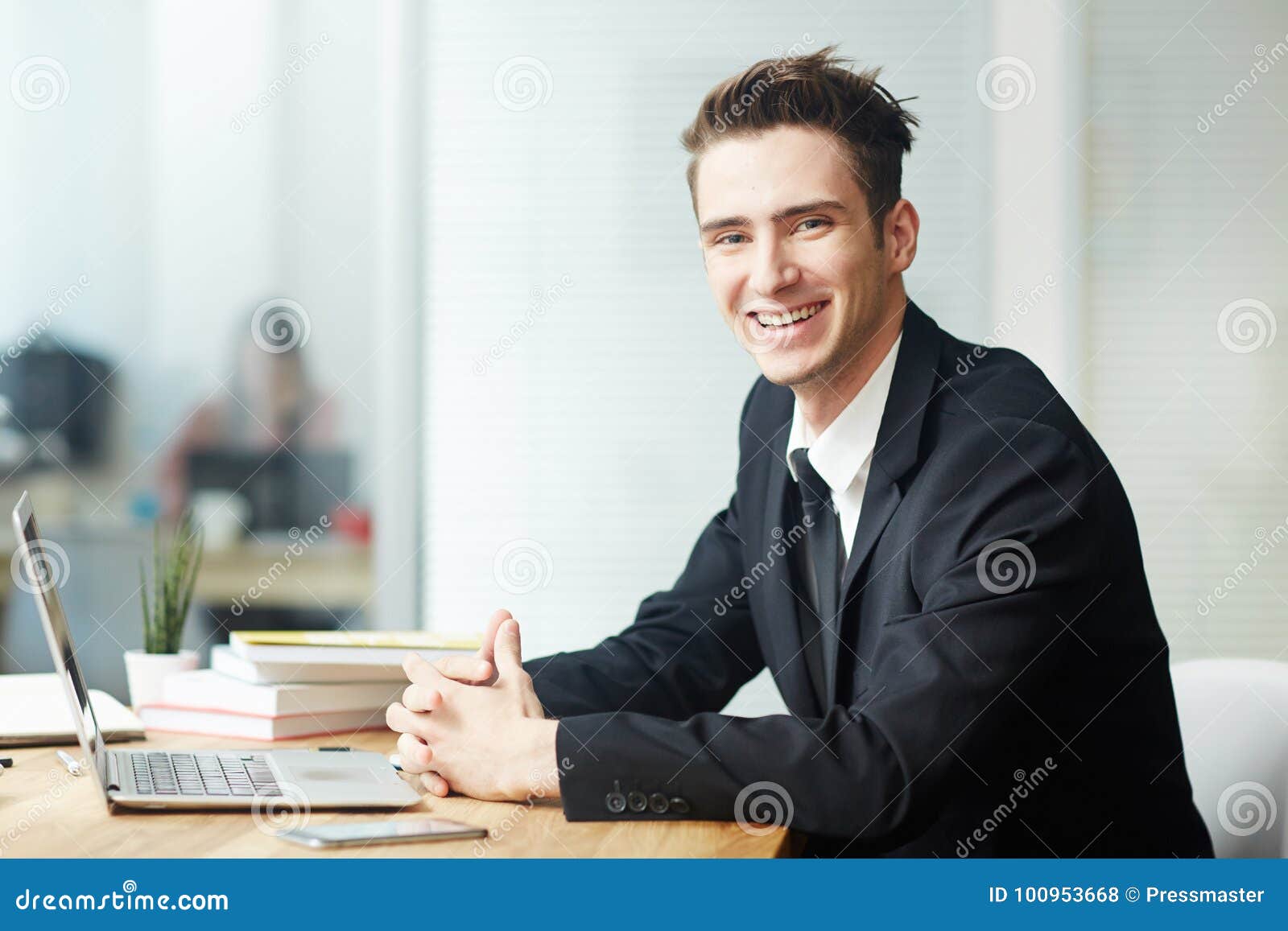 Successful manager stock photo. Image of analyst, successful - 100953668