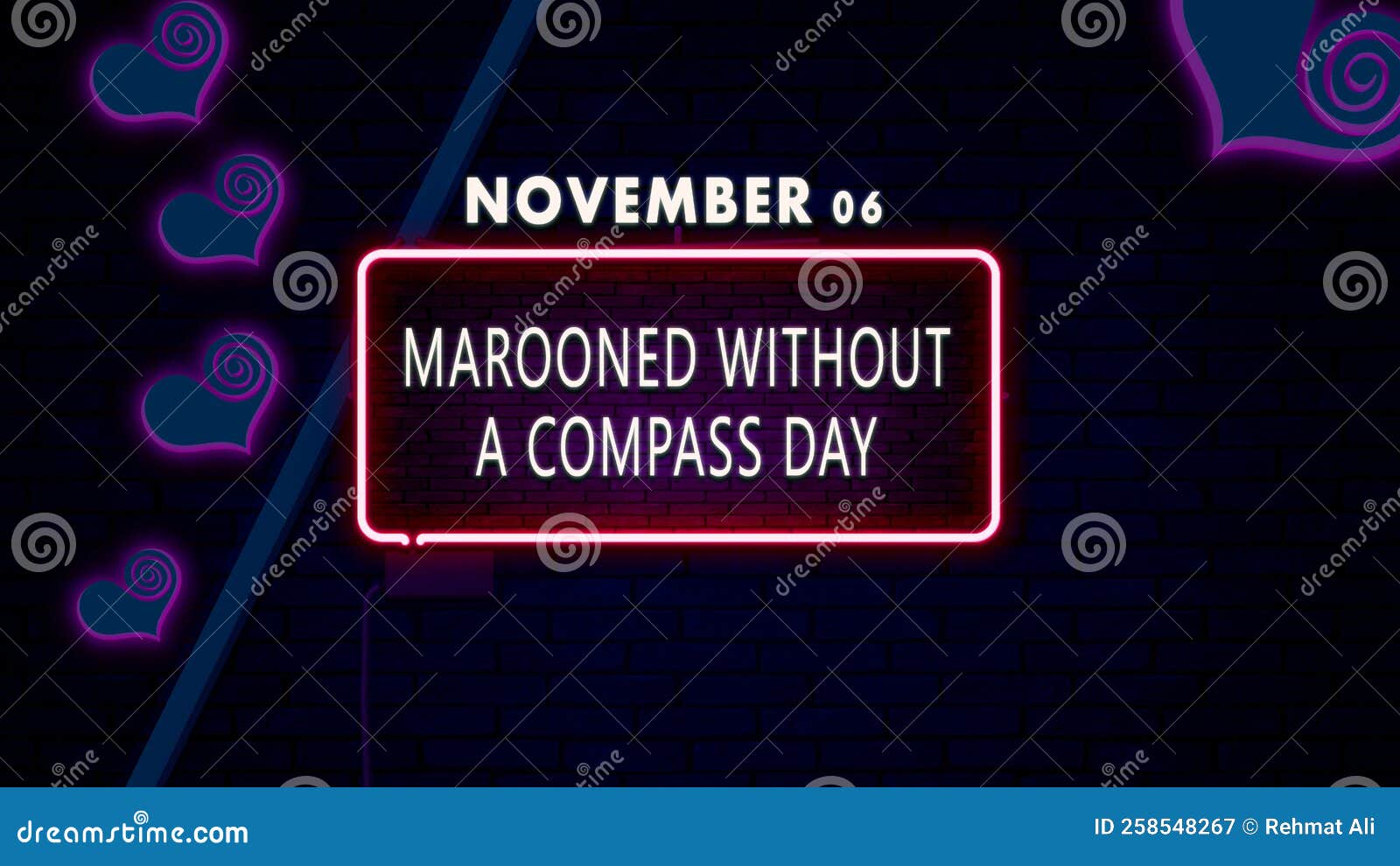 Happy Marooned Without A Compass Day, November 06. Calendar Of November ...