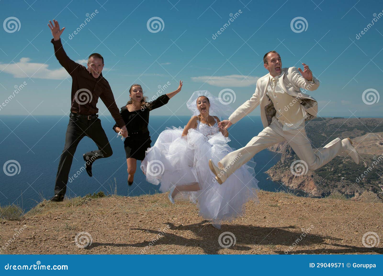 Happy married couple. stock image. Image of cheerful - 29049571