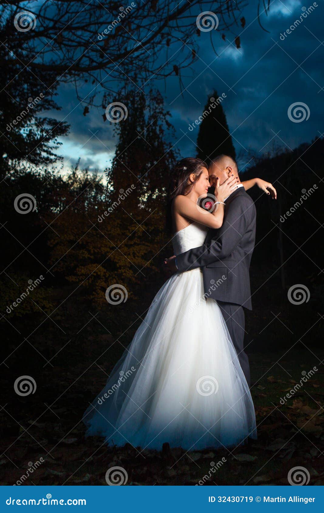 Happy Married Couple stock image. Image of dress, hugging - 32430719