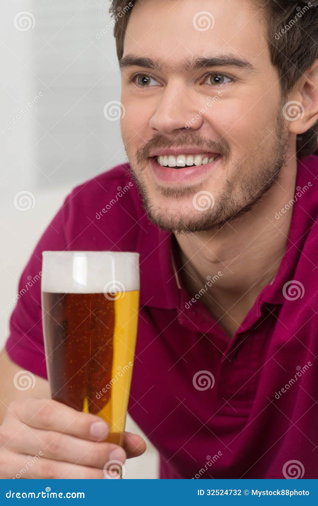 Happy Men Drinking Beer. Portrait of Handsome Young Men Drinking Stock ... Happy Men Drinking Beer. Portrait of Handsome Young Men Drinking Stock ...