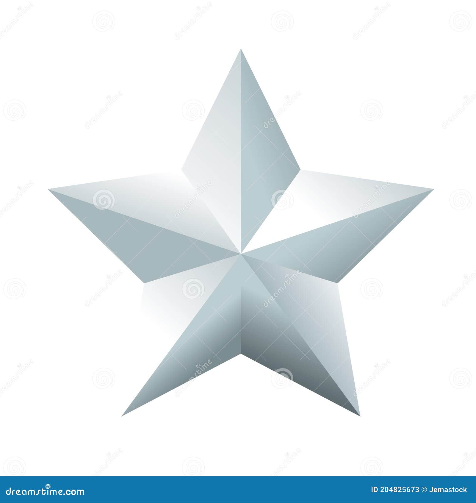 Happy Merry Christmas Silver Star Icon Stock Illustration ...