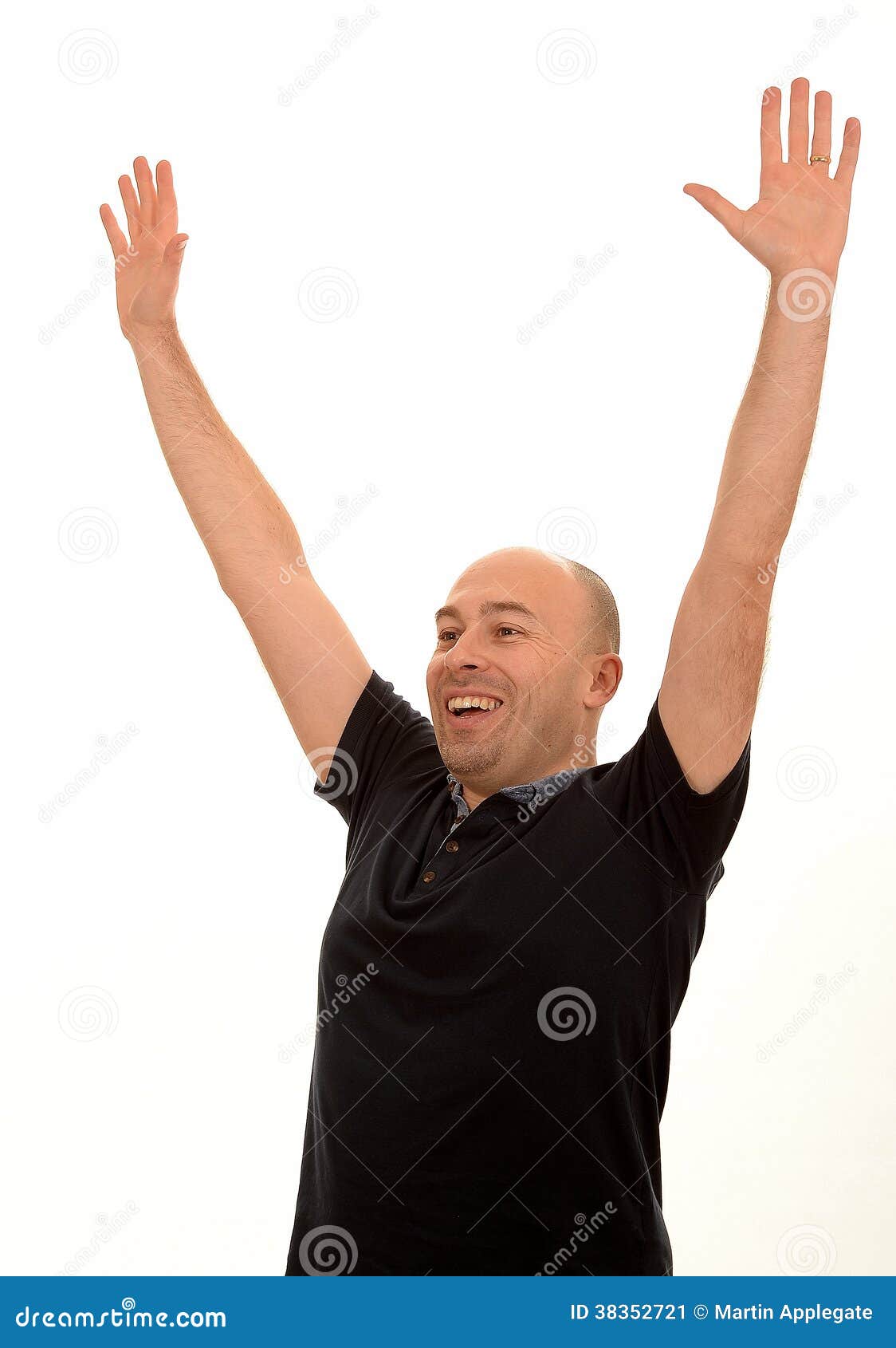 Happy middle aged man stock image. Image of caucasian - 38352721