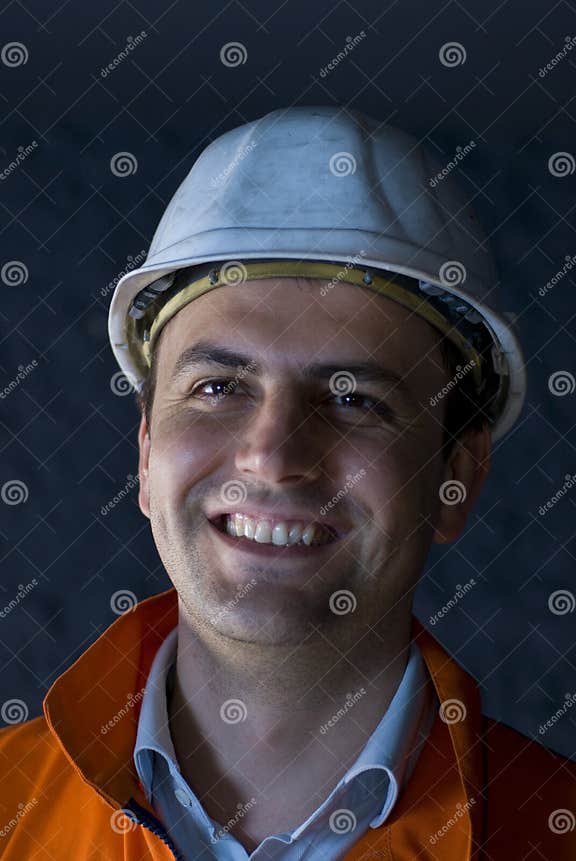 Happy miner stock image. Image of happy, danger, fuel - 4971889