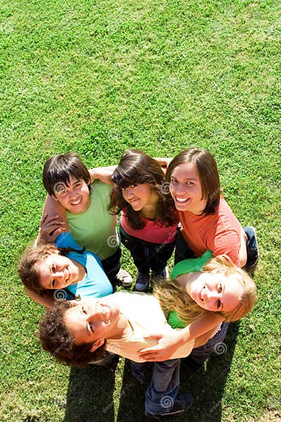 Happy mixed race group stock photo. Image of race, racial - 2399134