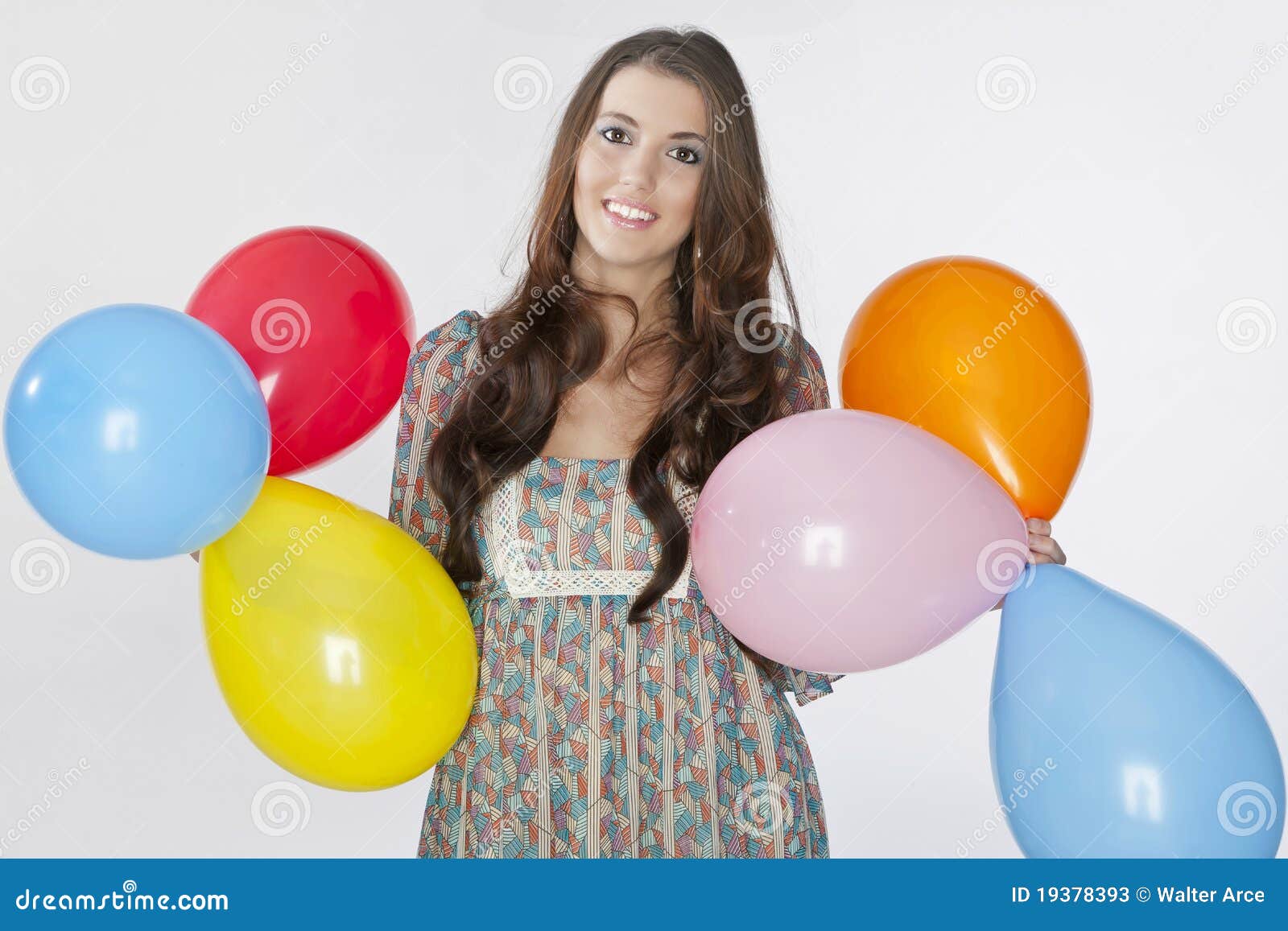 Happy Model stock image. Image of colourful, colorful - 19378393
