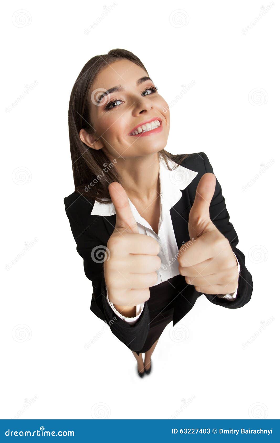 Happy model showing stock image. Image of hair, business - 63227403