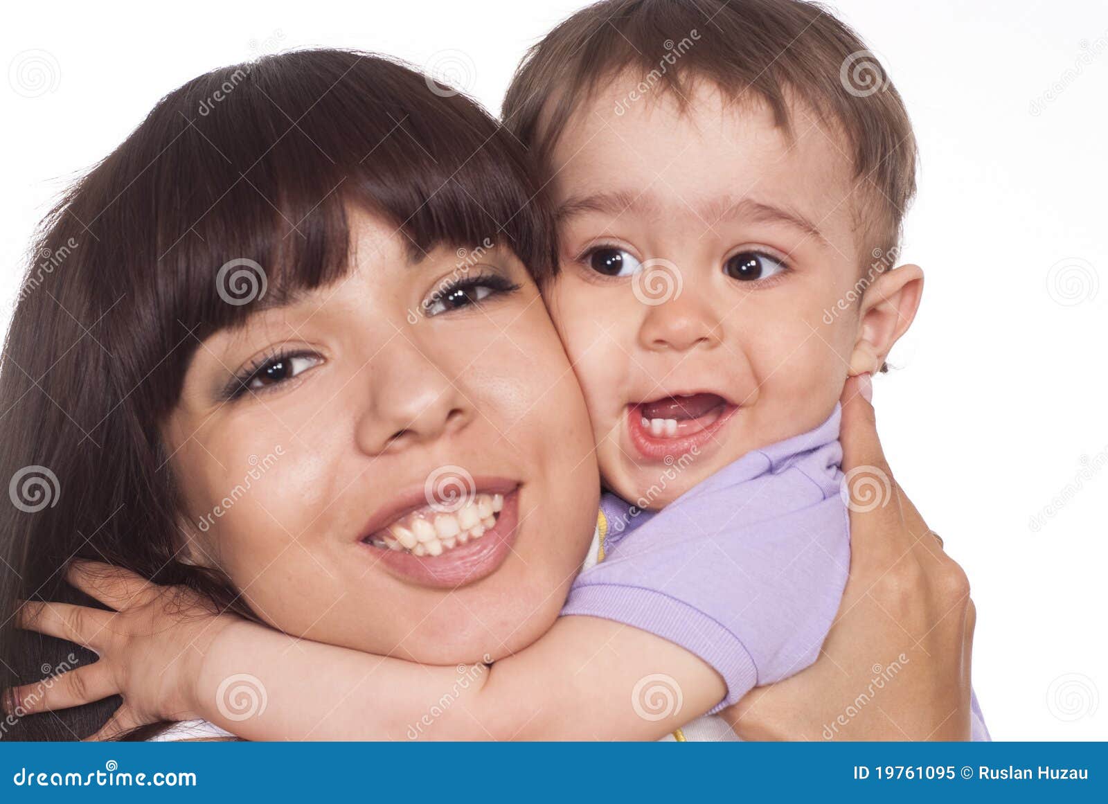 Happy mom and child stock image. Image of nice, child - 19761095