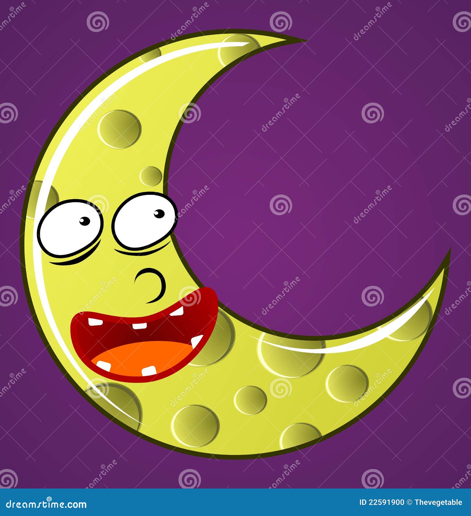 Happy Moon Stock Photo - Image: 22591900