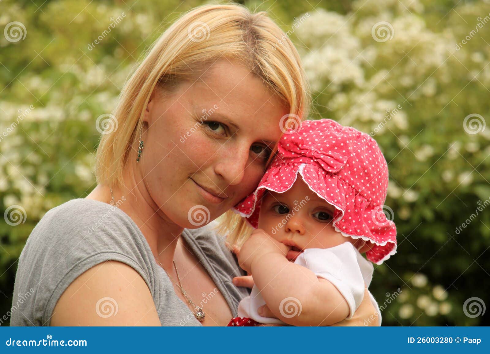 Happy mother stock photo. Image of caucasian, carrying - 26003280