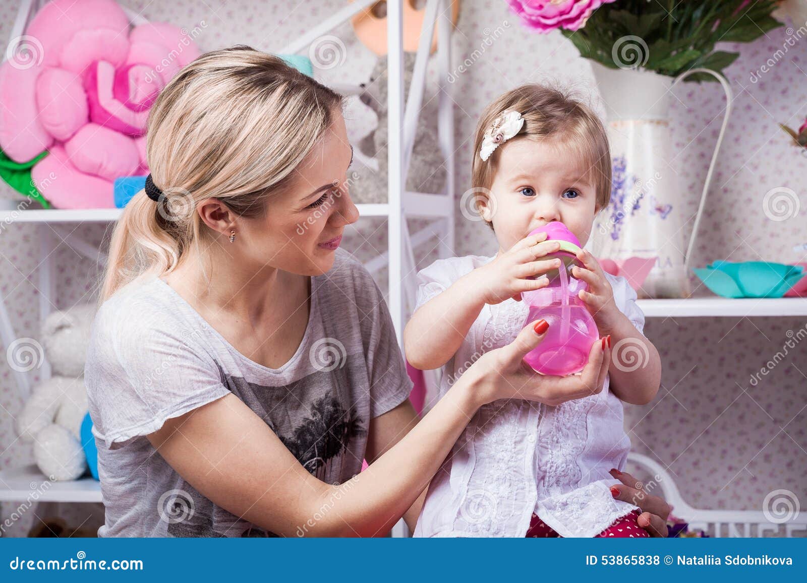Happy mother and daughter stock photo. Image of family - 53865838