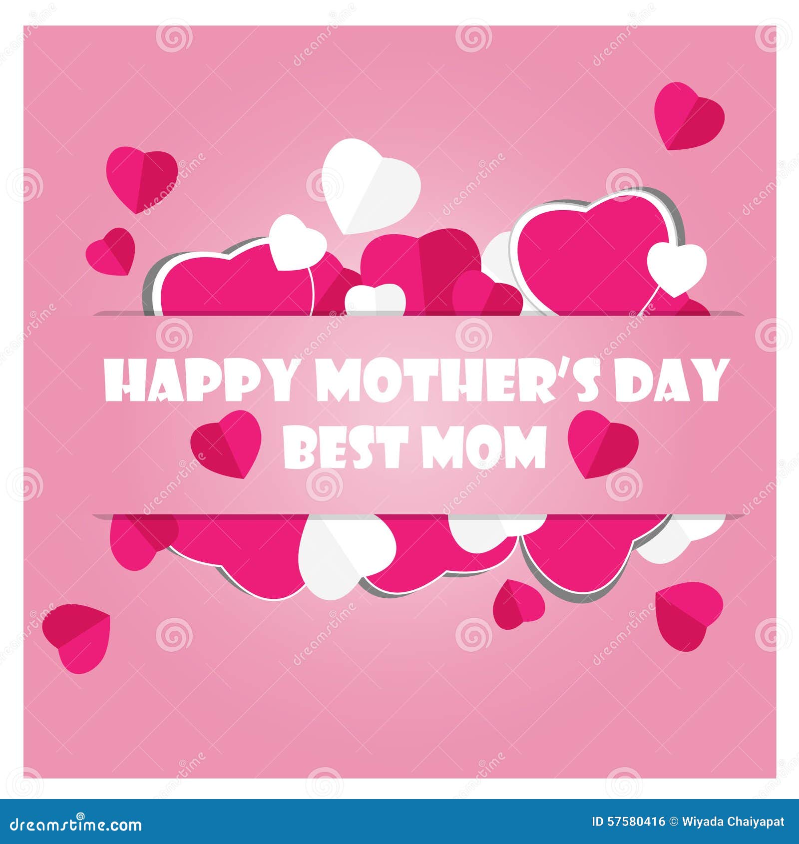 Happy mother day stock illustration. Illustration of mothers - 57580416