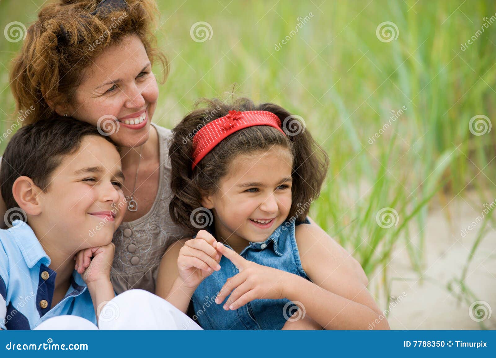 Happy mother and kids stock photo. Image of girl, happy - 7788350