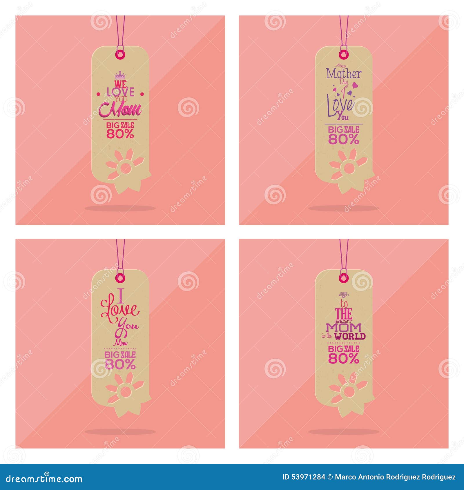 Happy Mother S Day Stock Illustration Illustration Of Abstract 53971284
