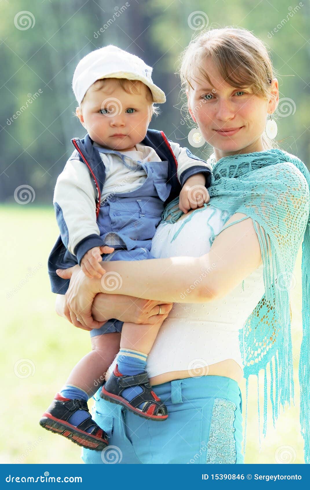 Happy mother and son stock photo. Image of beauty, healthy - 15390846