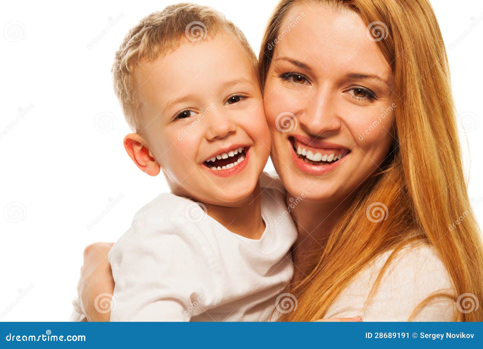 Happy mother and son stock image. Image of mother, children - 28689191