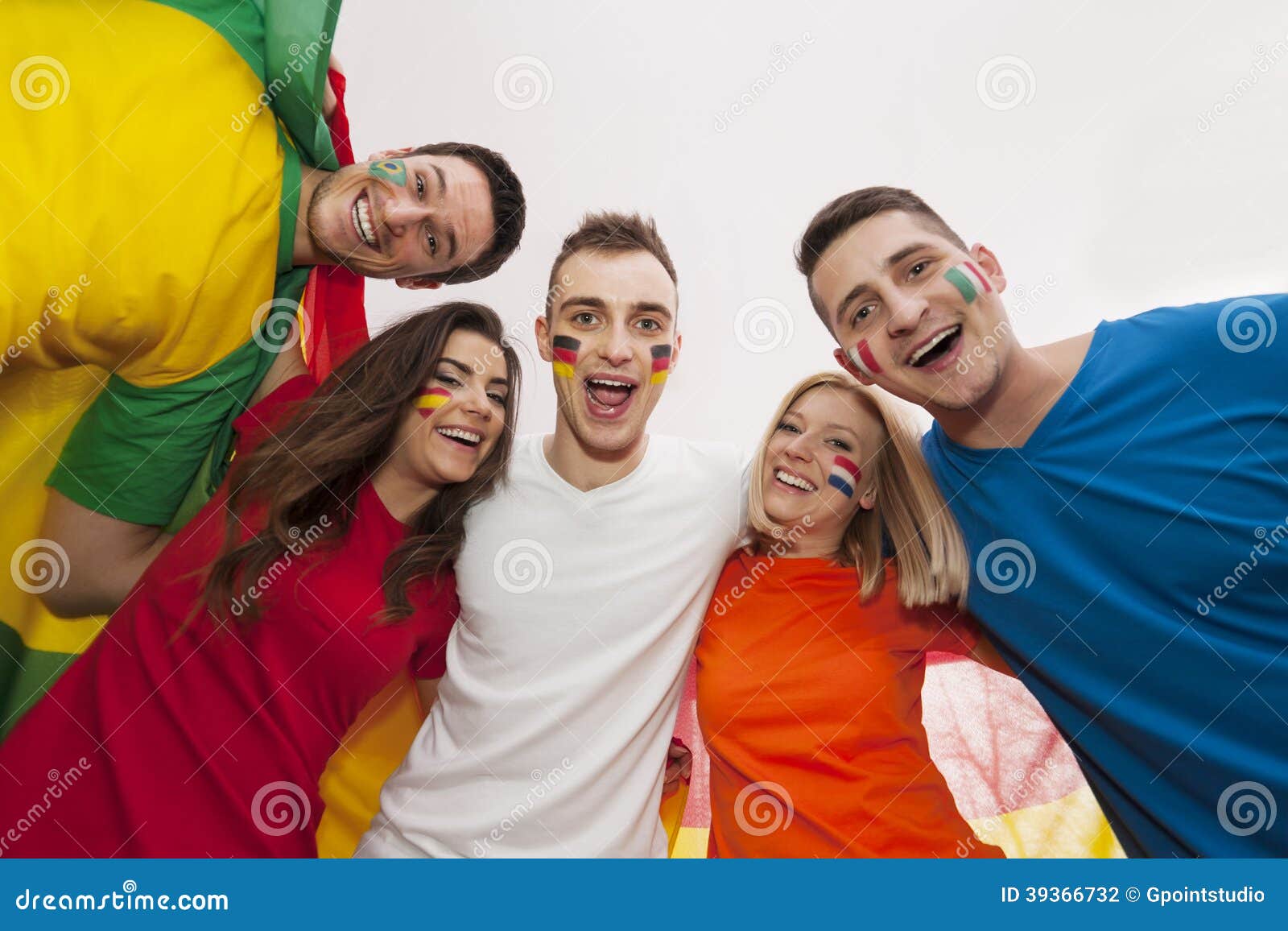 Happy multinational people stock photo. Image of smiling - 39366732
