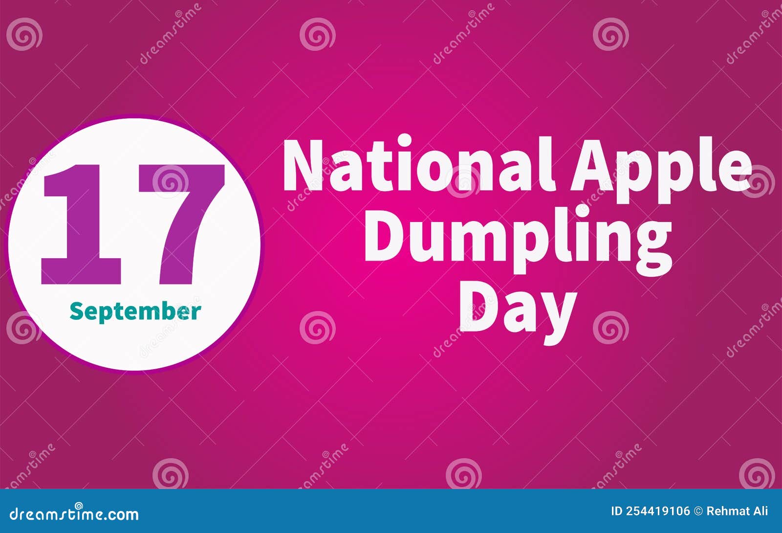 Happy National Apple Dumpling Day, September 17. Calendar of September ... Happy National Apple Dumpling Day, September 17. Calendar of September ...