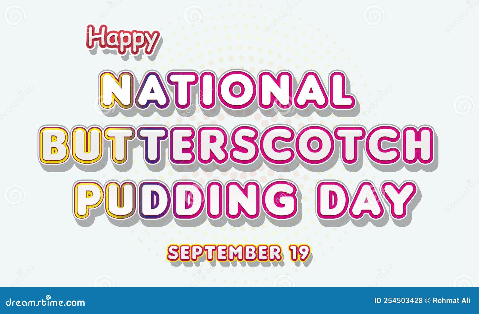Happy National Butterscotch Pudding Day, September 19. Calendar of ...