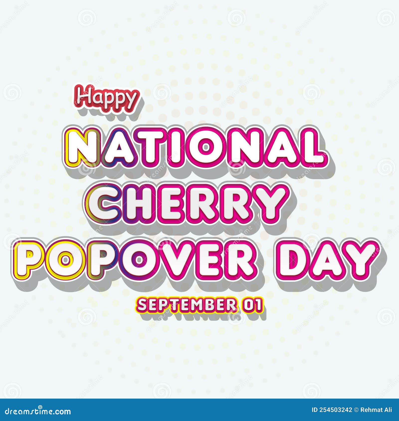 Happy National Cherry Popover Day, September 01. Calendar of September ...