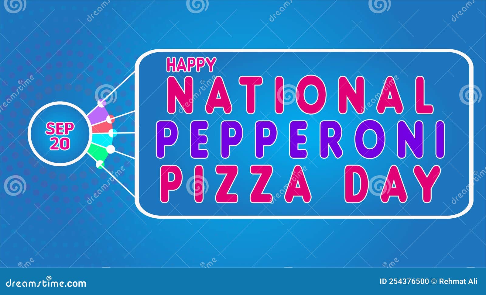 Happy National Pepperoni Pizza Day, September 20. Calendar of September ...