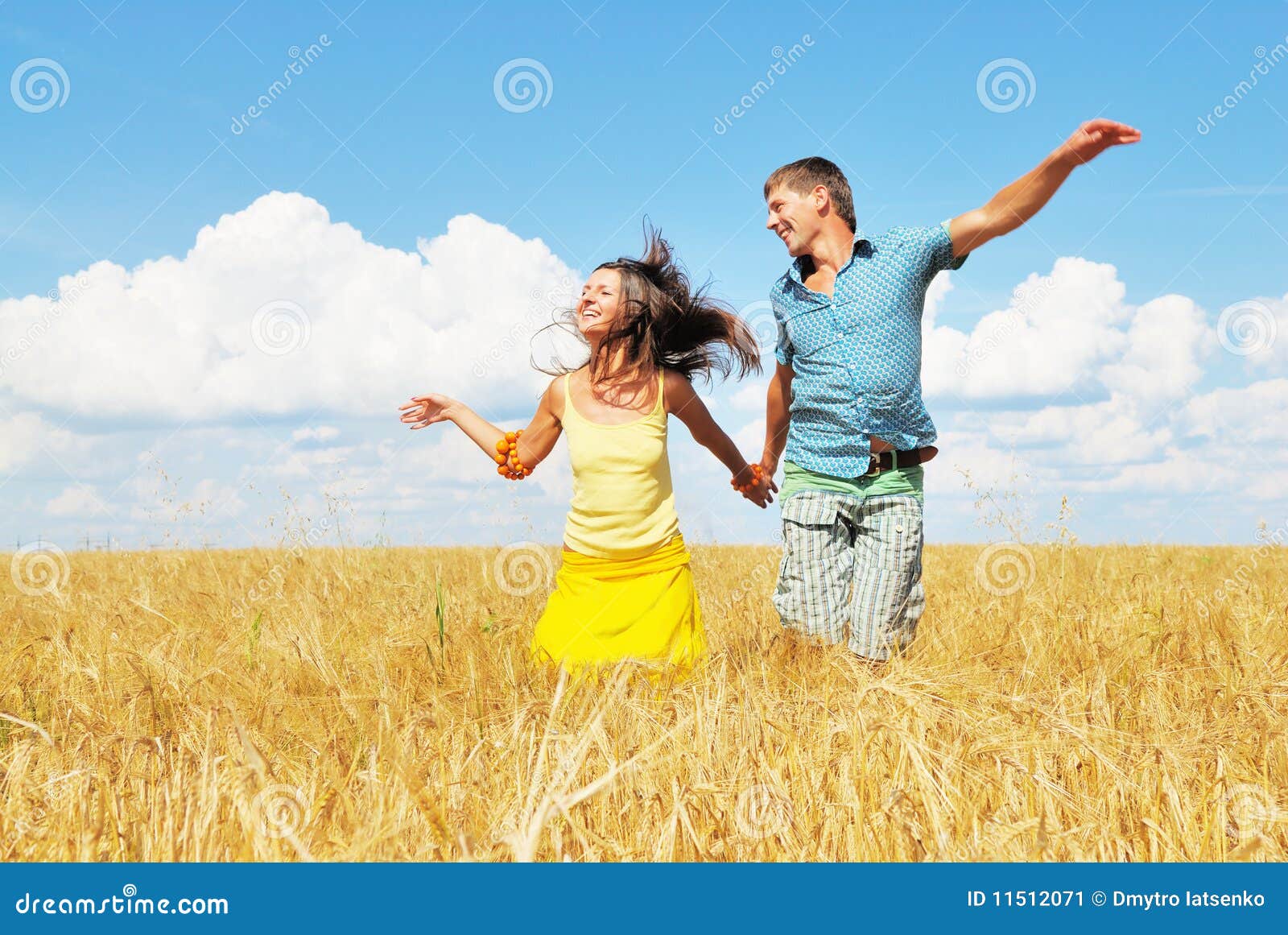 Happy with nature stock image. Image of autumn, hair - 11512071