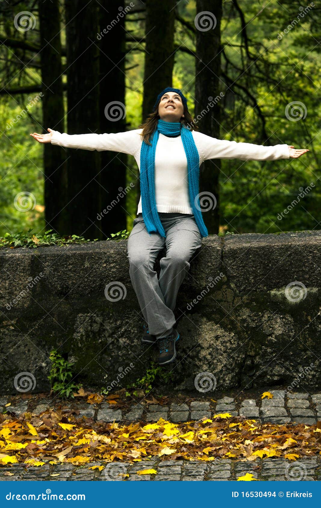 Happy in nature stock photo. Image of foliage, beauty - 16530494