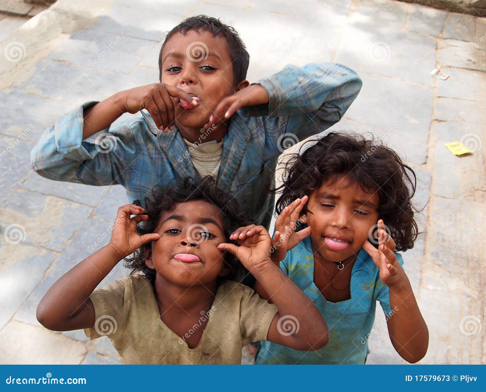 Happy Nepal Kids Playing on the Street Editorial Stock Photo - Image of ...