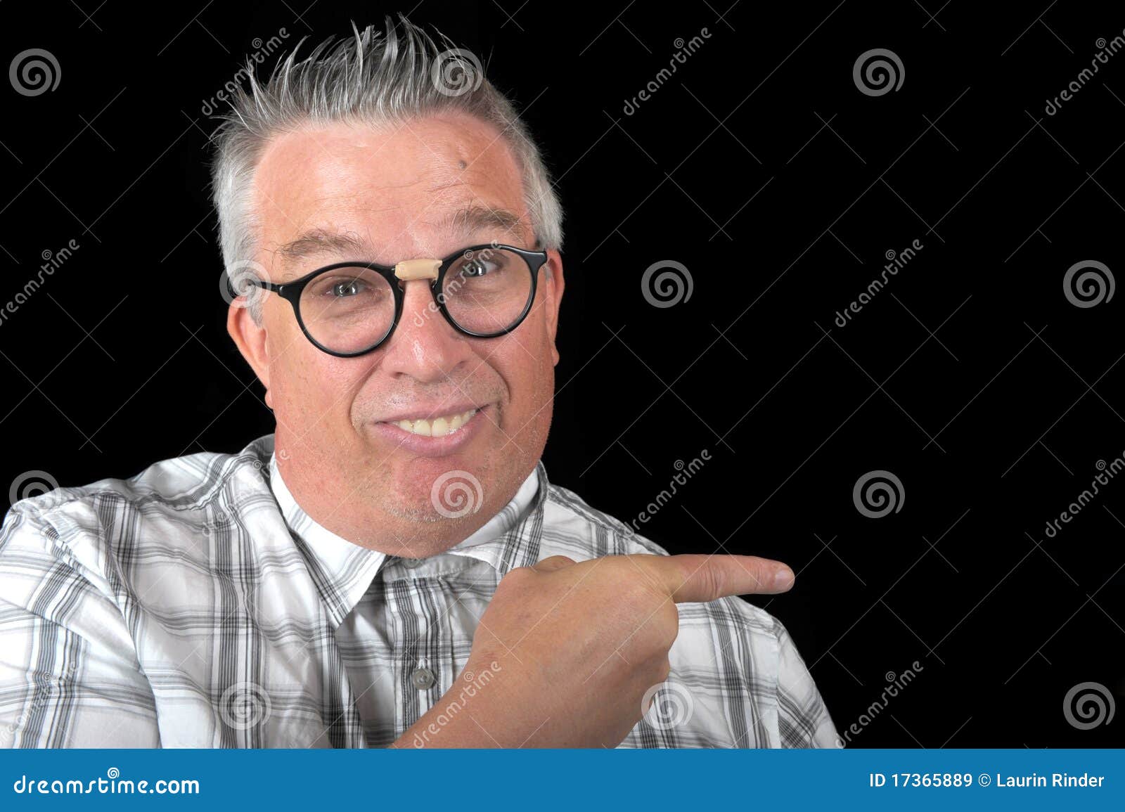 Happy Nerd stock image. Image of black, adult, happy - 17365889