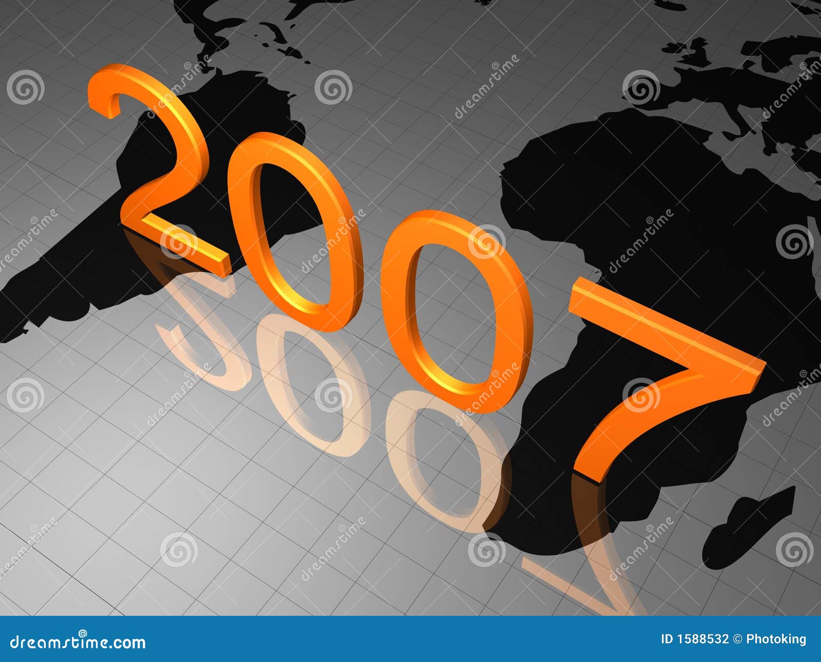 2007 World Or Globe Royalty-Free Stock Photo | CartoonDealer.com #1566687