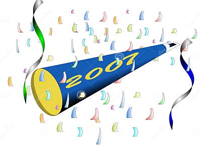Happy New Year - 2007 stock illustration. Illustration of year - 294855