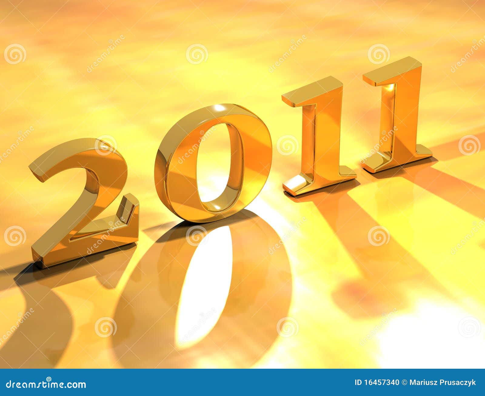 Happy New Year 2011 stock illustration. Illustration of happy - 16457340