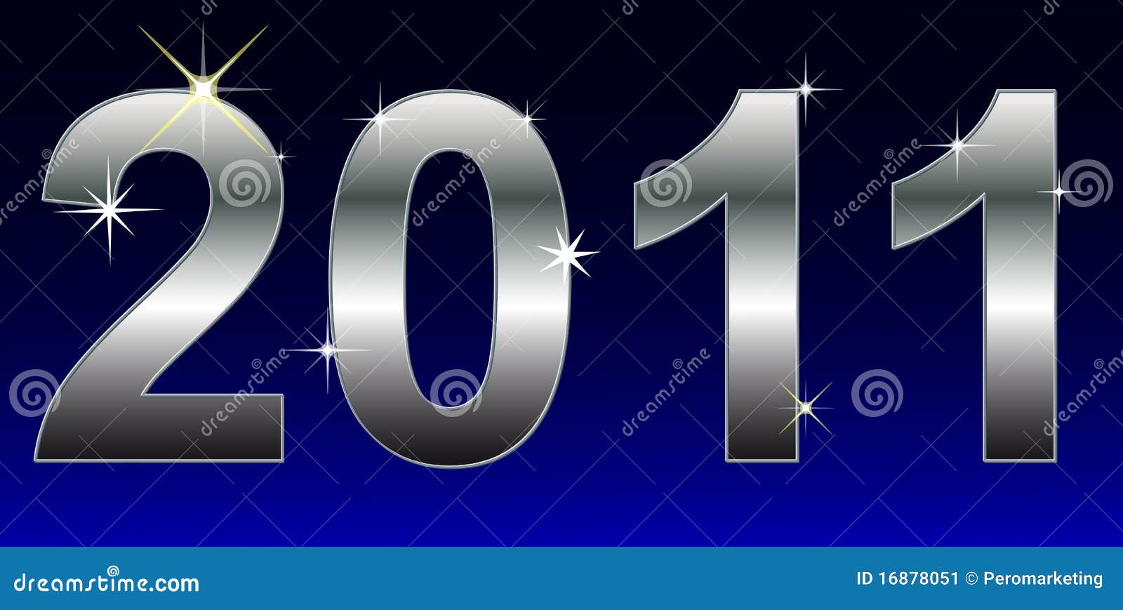 Happy New Year 2011 stock illustration. Illustration of element - 16878051