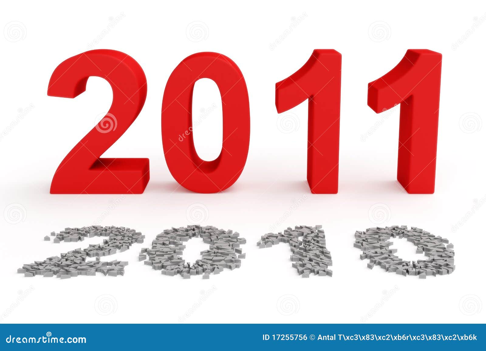 Happy New Year 2011 stock illustration. Illustration of abstract - 17255756