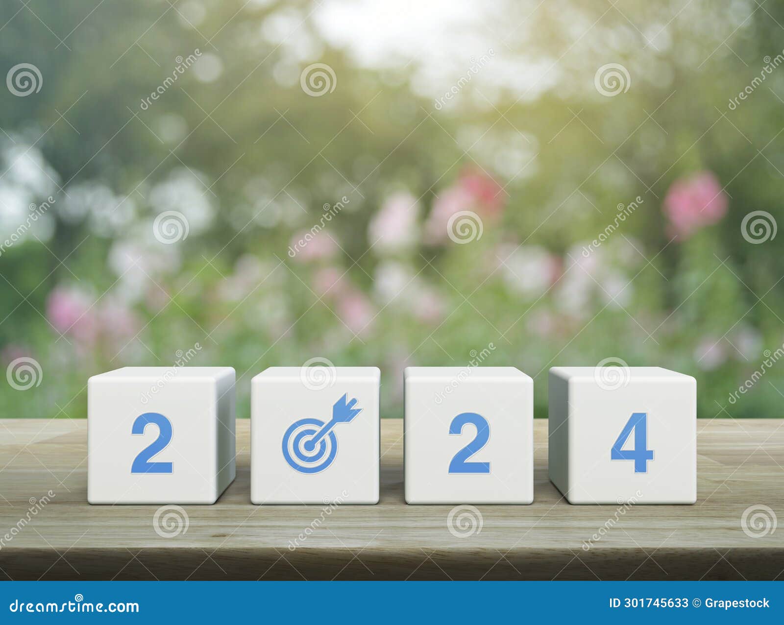 Happy New Year 2024 Success Concept Stock Image - Image of successful ...