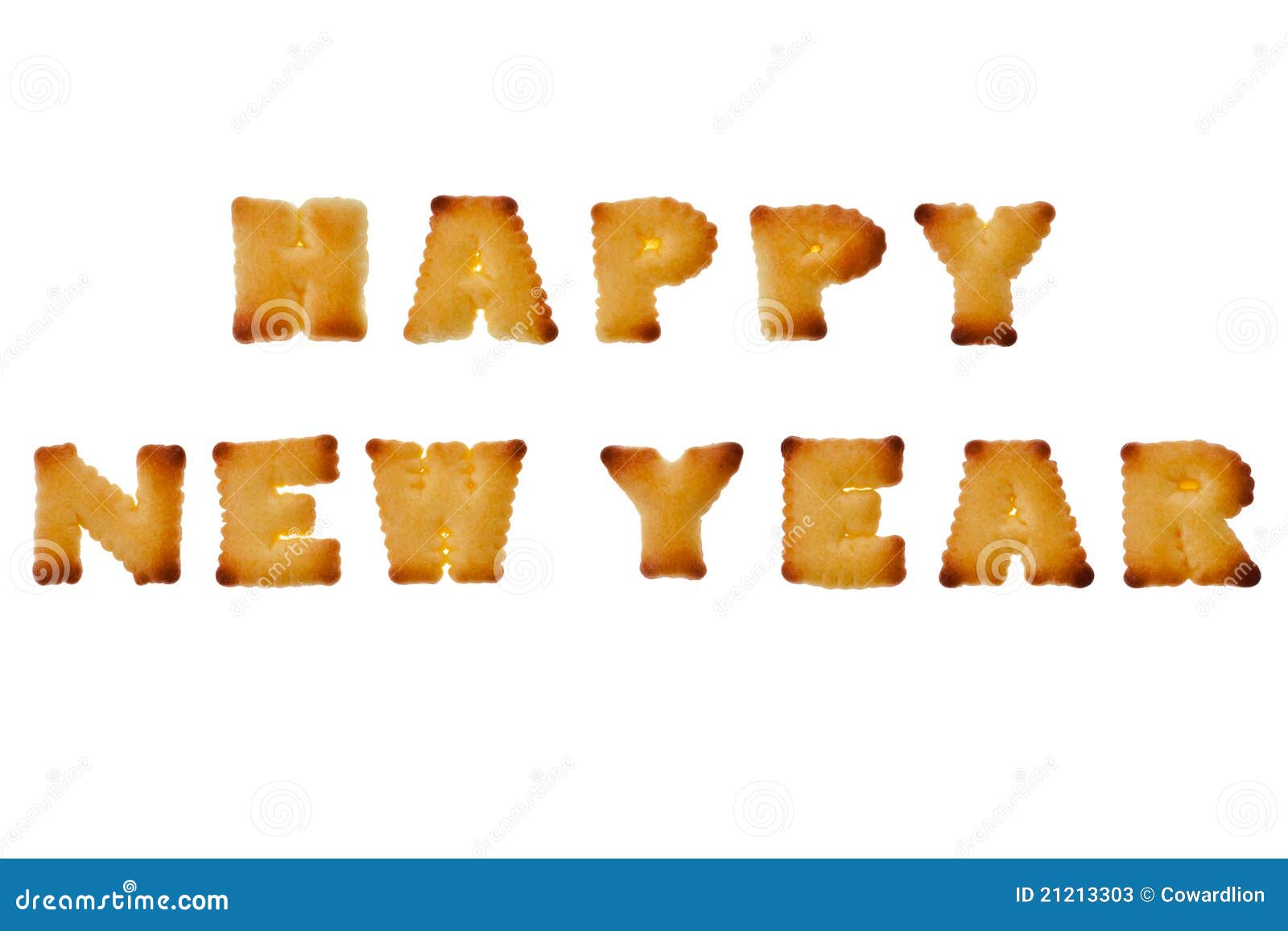 Happy New Year stock image. Image of snack, cracker, happy - 21213303