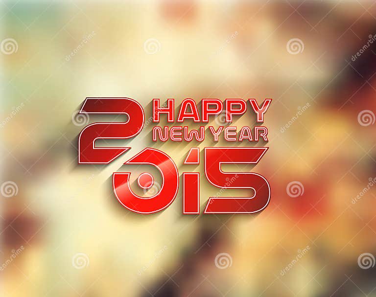 Happy New Year 2015 Background Stock Vector - Illustration of ...