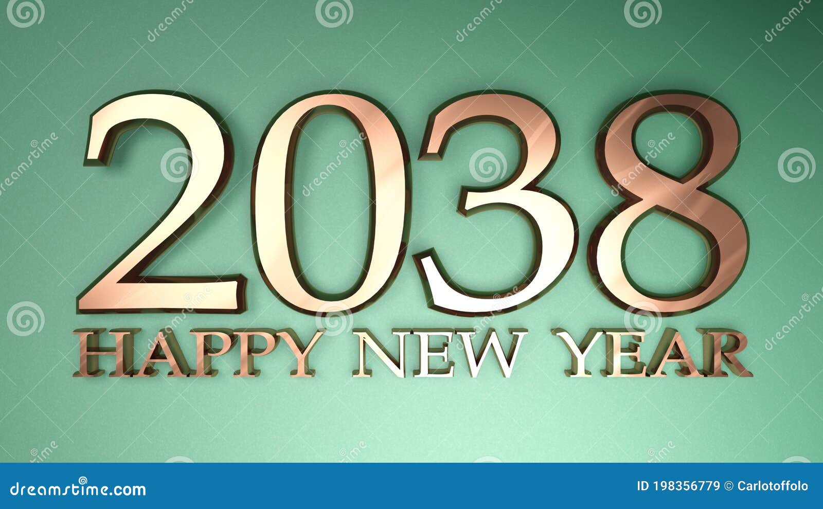 2038 Happy New Year Logo Design, New Year 2038 Modern Design Isolated ...