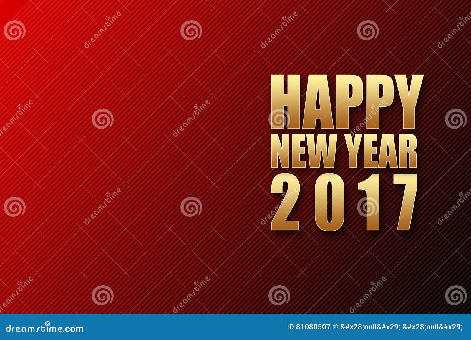 Happy New Year 2017 Gold Shine Fonts on Red Black Gradient Back Stock ...