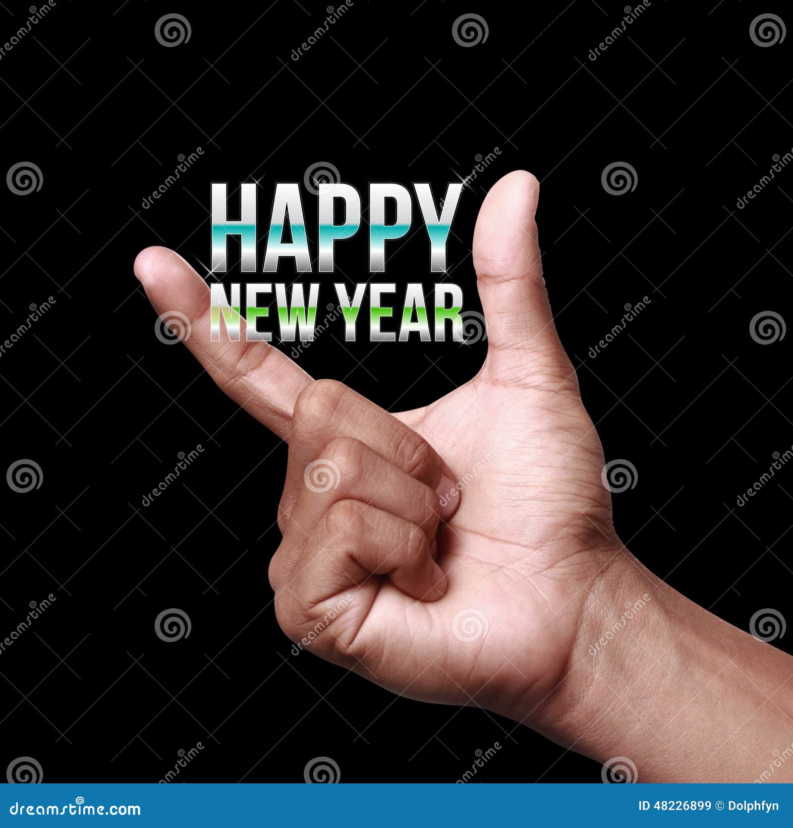 Happy New Year stock image. Image of holiday, festive - 48226899