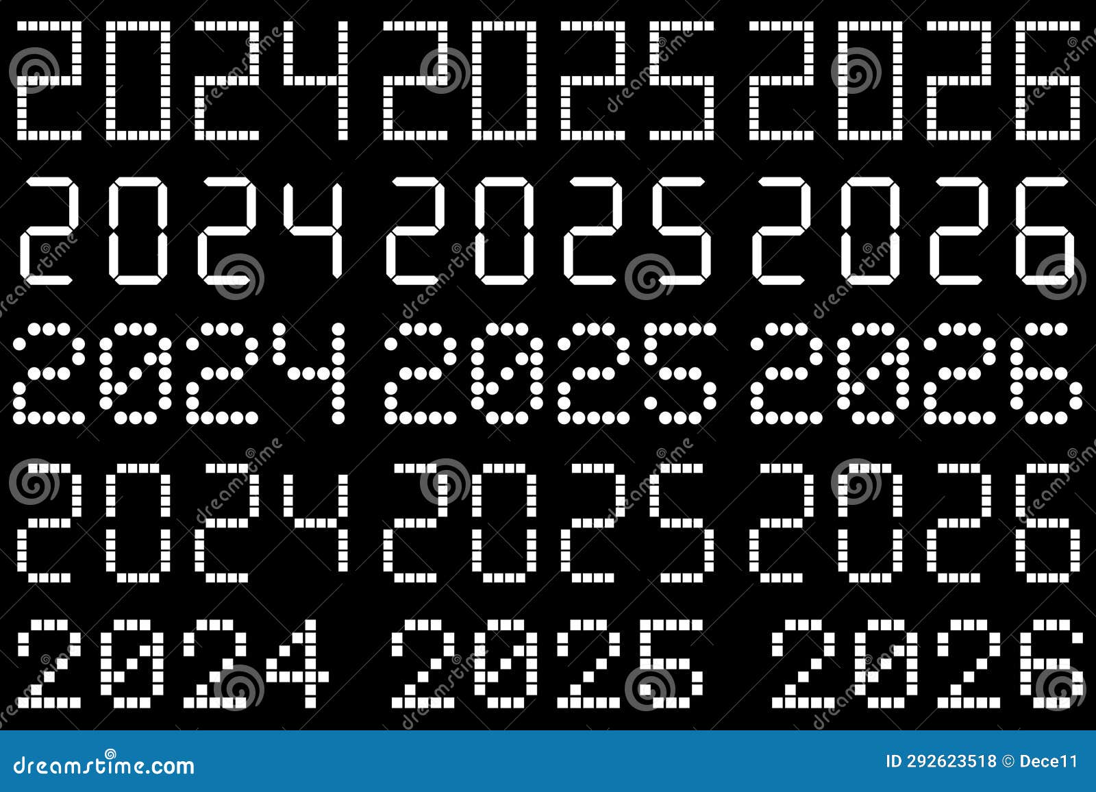 2024 - 2025 - 2026 Years Timeline Of Business Strategy Concept ...