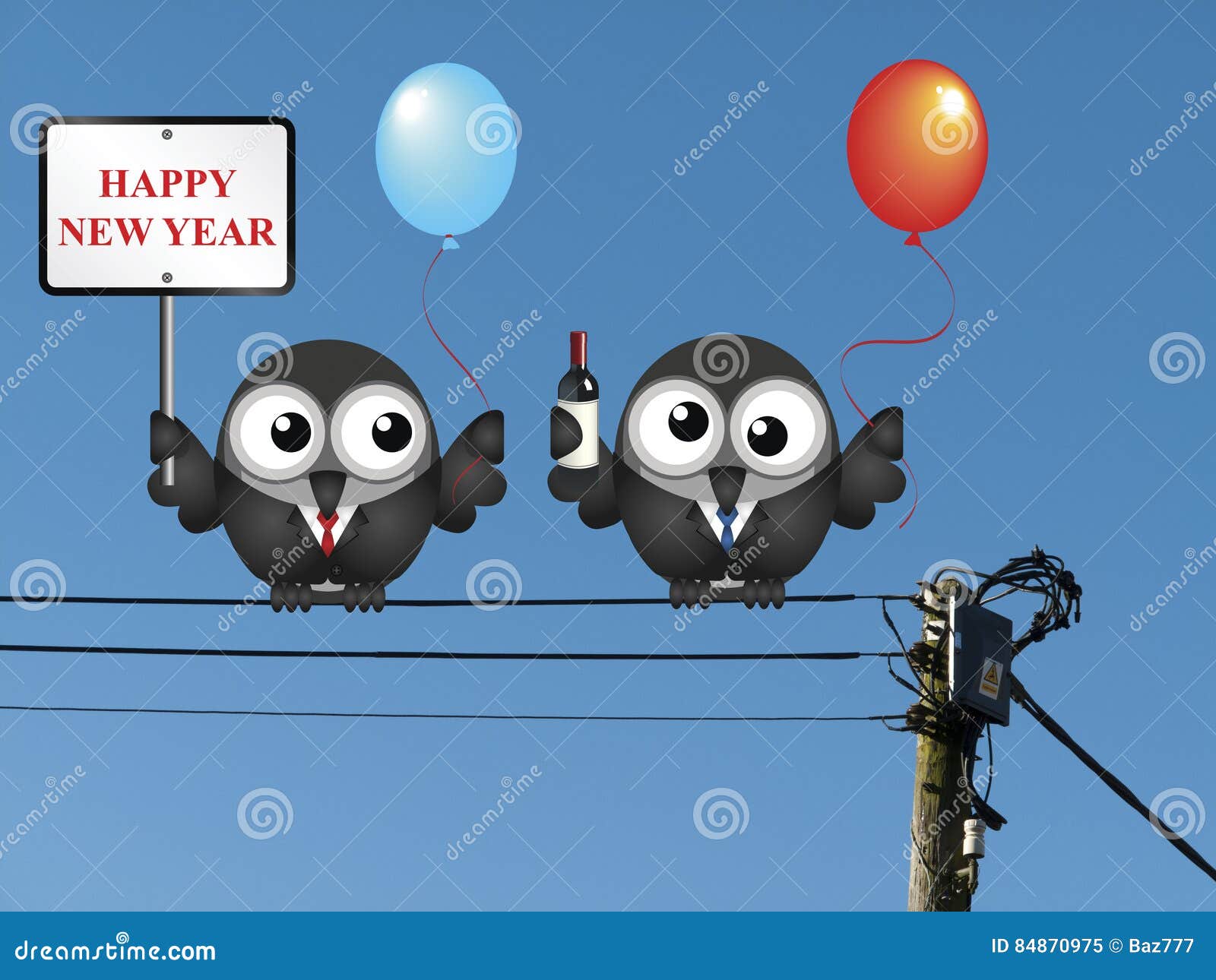 Happy Partygoer Girl Moving Dance Vector Illustration | CartoonDealer ...